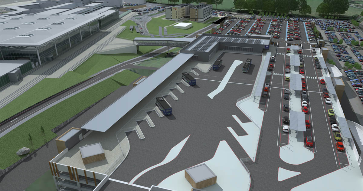 Bristol Airport announces transformational public transport hub project