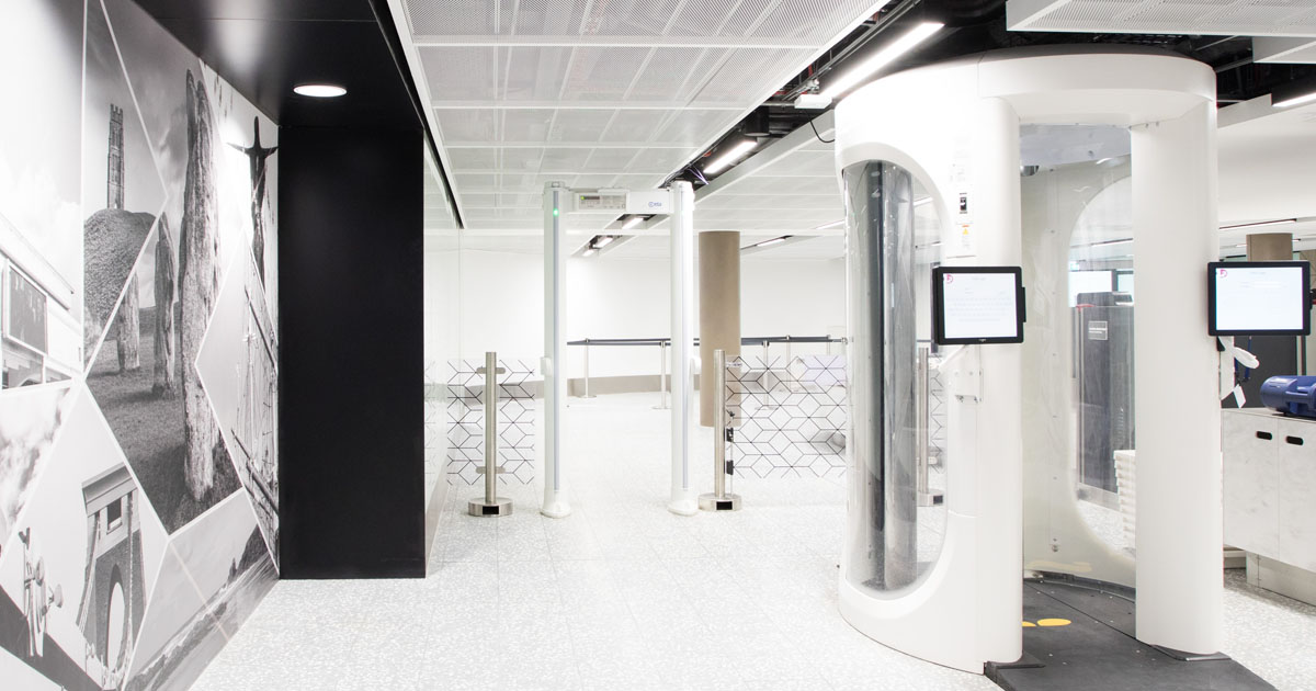 Security scanner at Bristol Airport | Information and guidelines