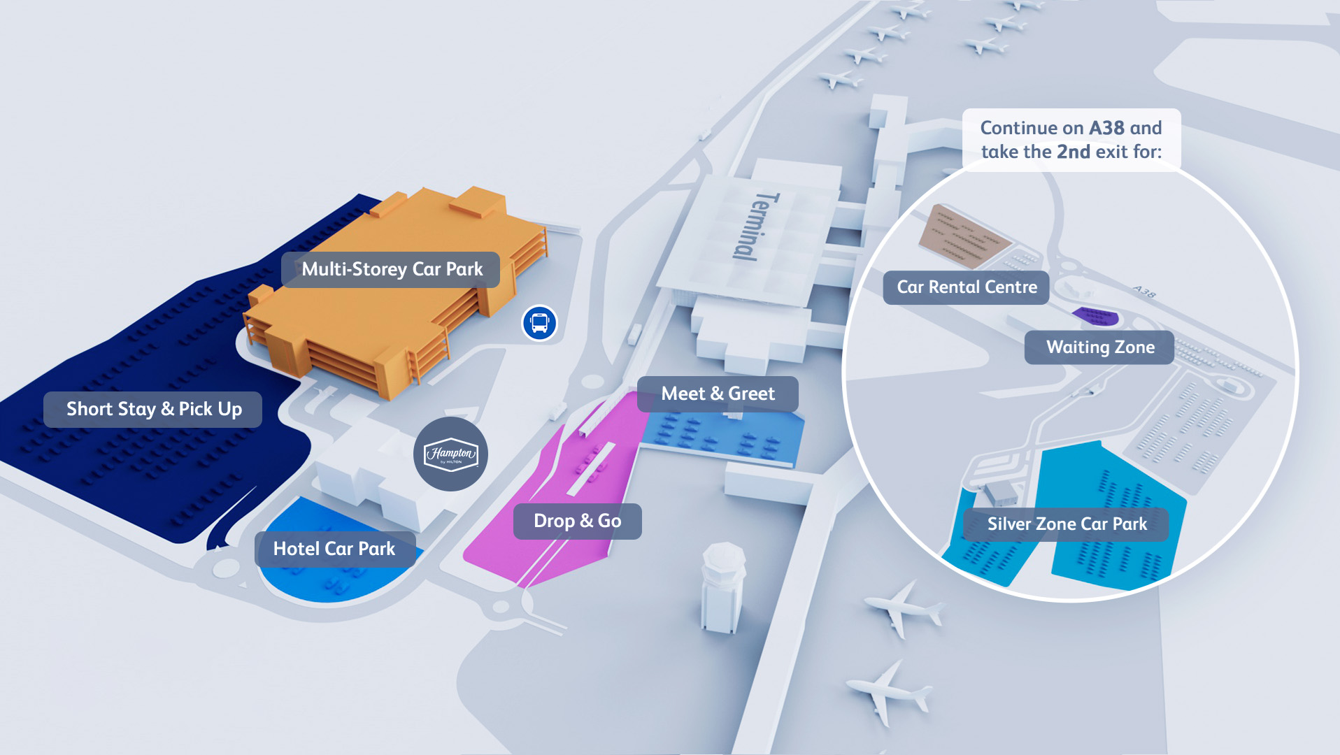 Map Of Car Parks At Bristol Airport Map Of Car Parks At Bristol Airport